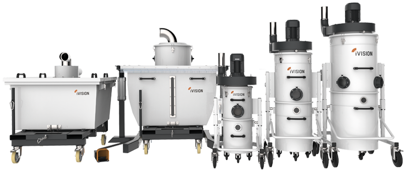 iVision Vacuum cleaner | Hi-tech industrial vacuum cleaners