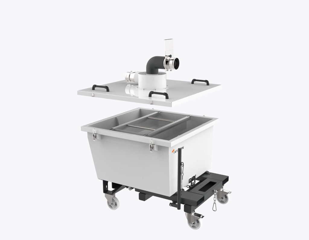 GATE CLOSURE - Industrial Vacuum Cleaners iVision vacuum