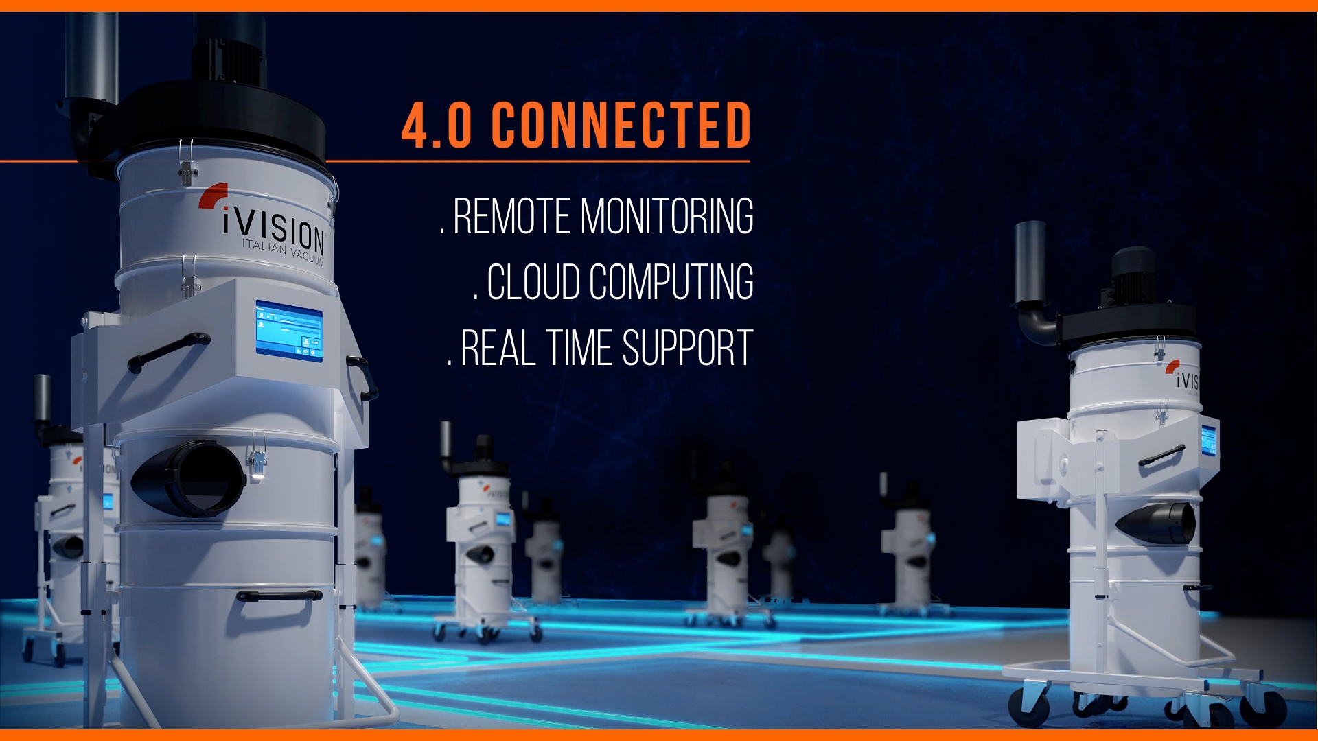 The innovative features of the industrial vacuum cleaner 4.0 connected ...