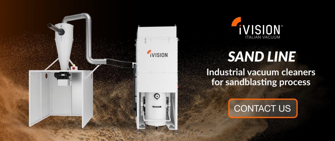 Case study: SAND line, industrial vacuum cleaners for sandblasting ...